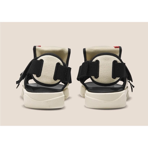 Jordan | Shoes | Jordan Ls Mens Slide Sandals Blackuniversity Redwhite ...